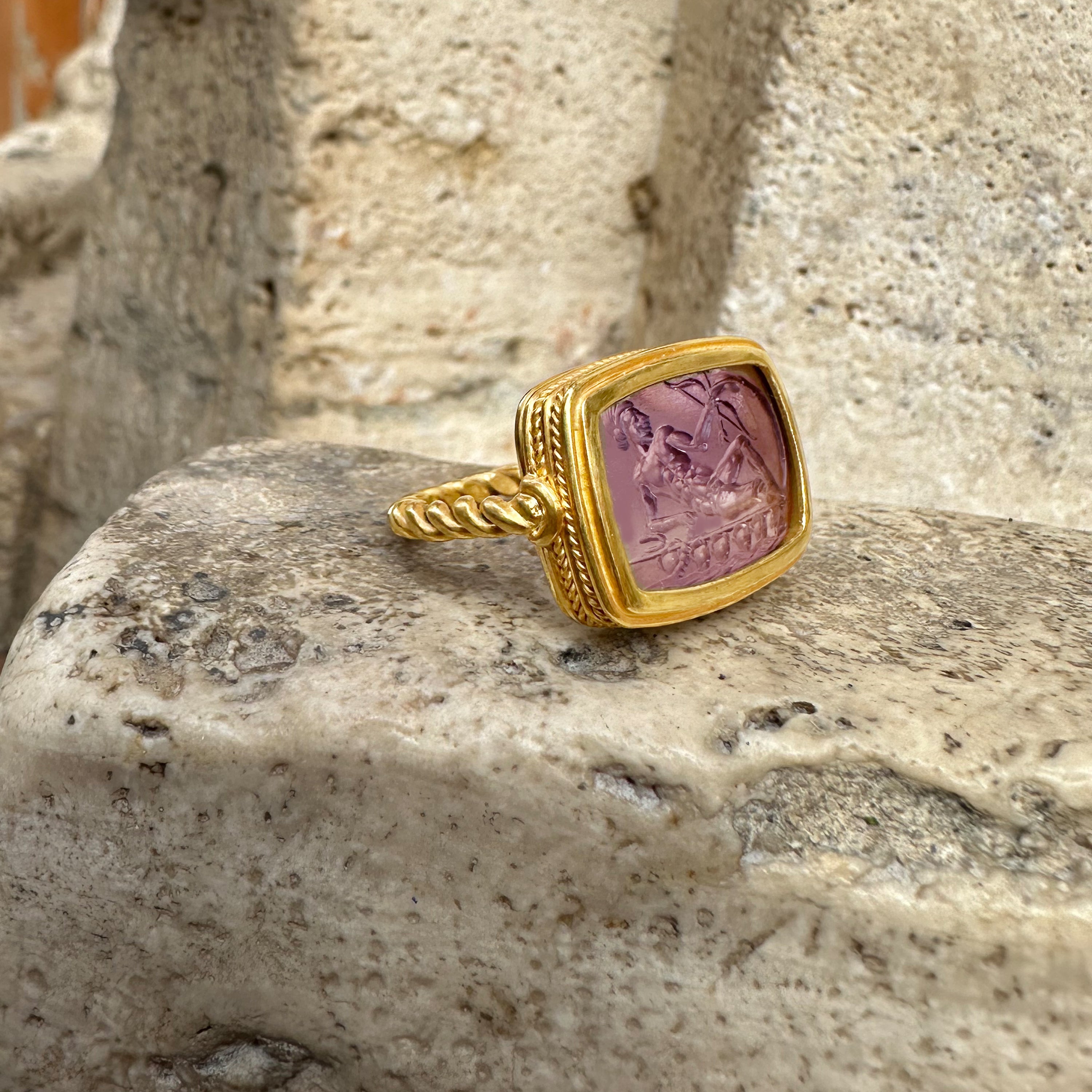 Amethyst intaglio store