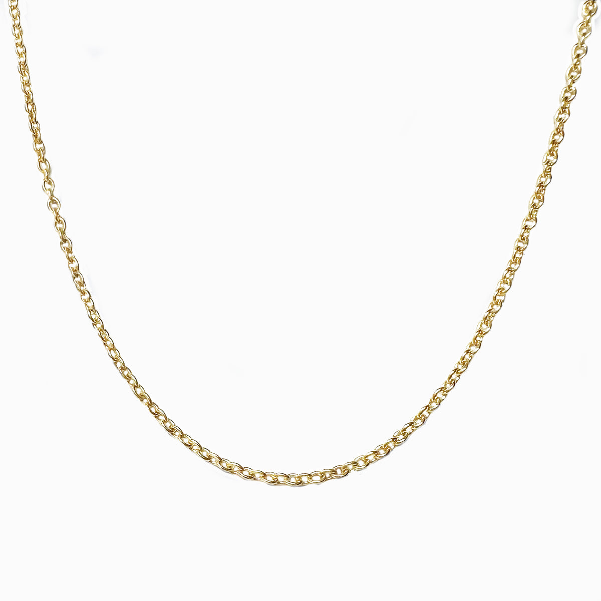 18 Kt Gold Cable Chain 100% Made in Italy Jewelry – Serra Roma