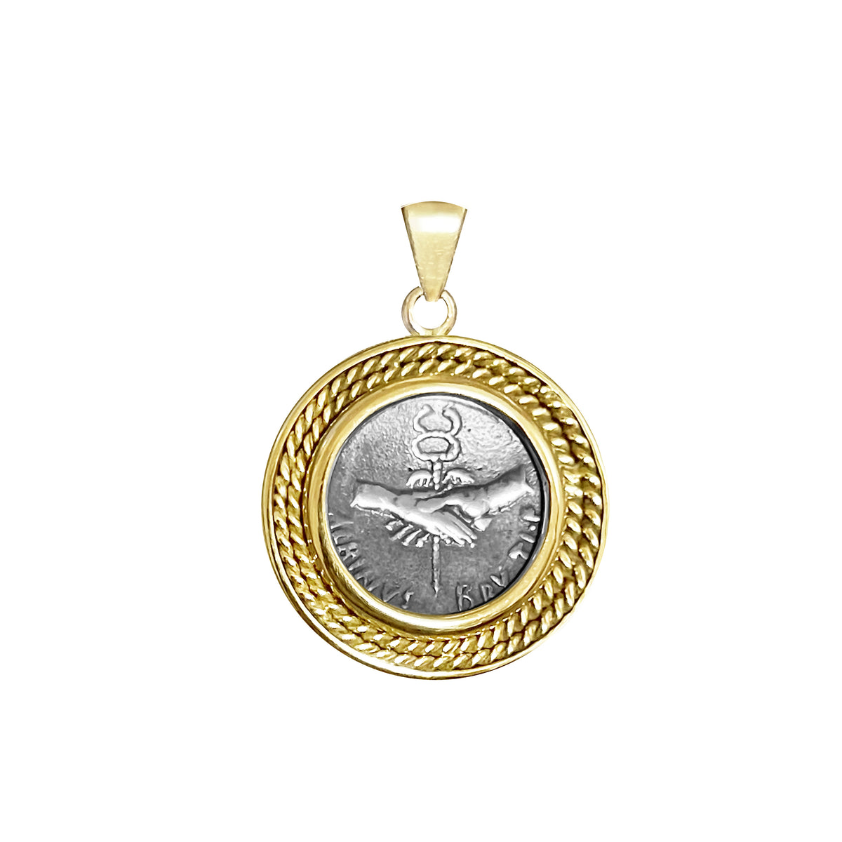 DEXTRARUM IUNCTIO, SYMBOL OF LOVE AND FRIENDSHIP Genuine Ancient Roman ...