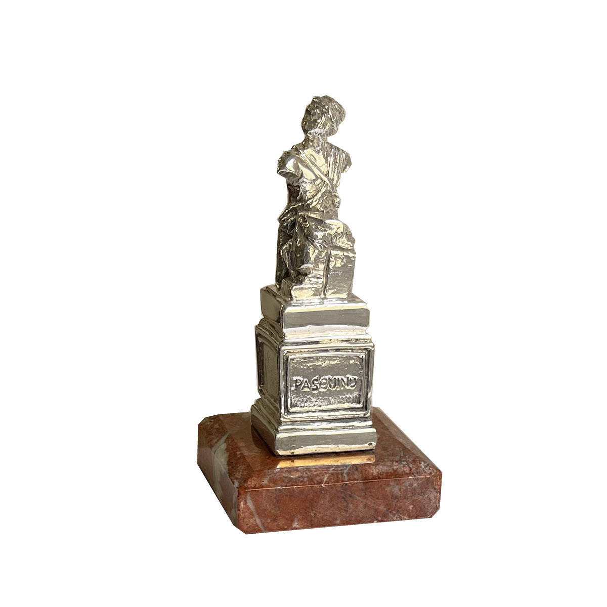 Pasquino statue sterling silver replica,the most famous of the "talkin ...